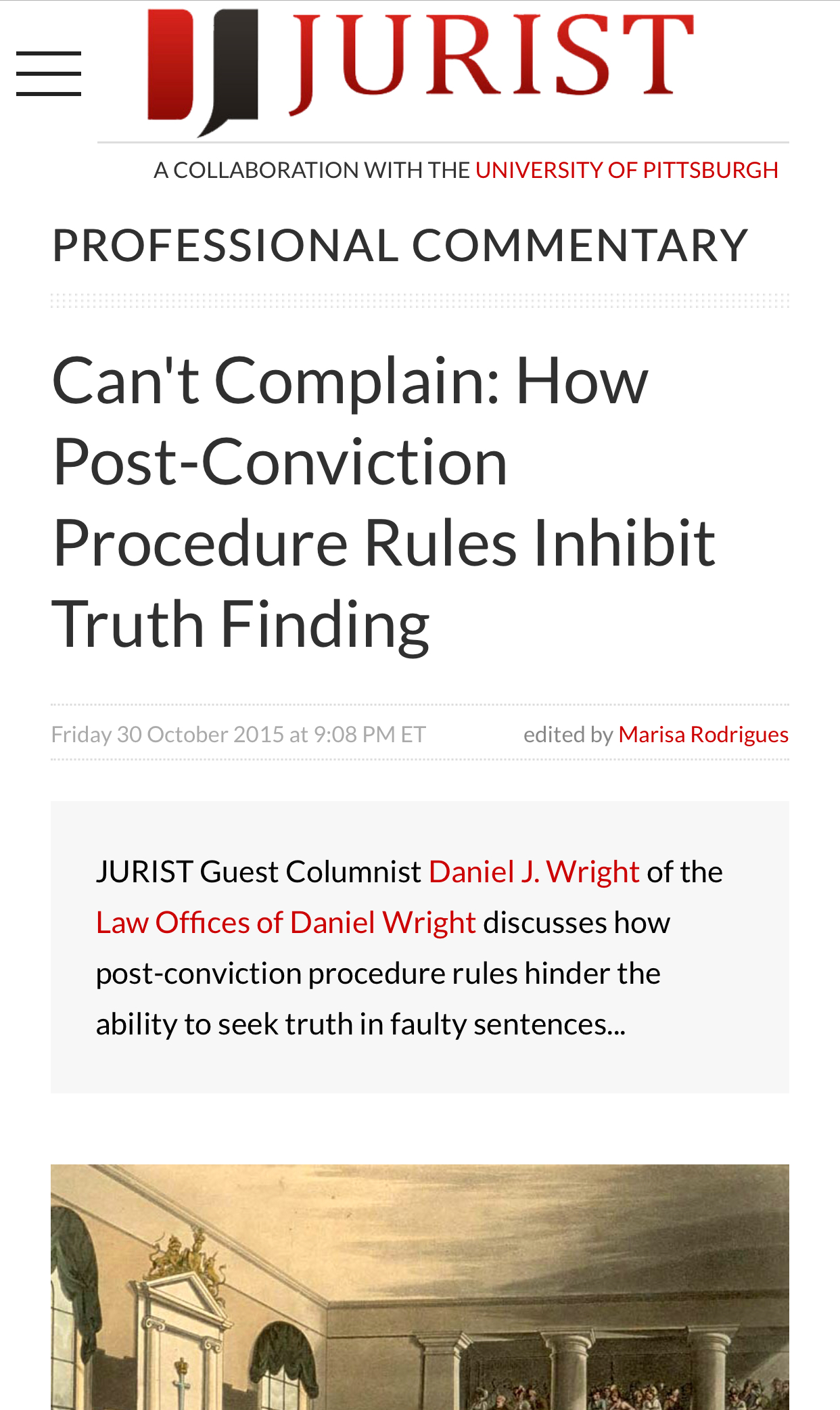 Rockville Post-Conviction Attorney - Daniel J. Wright